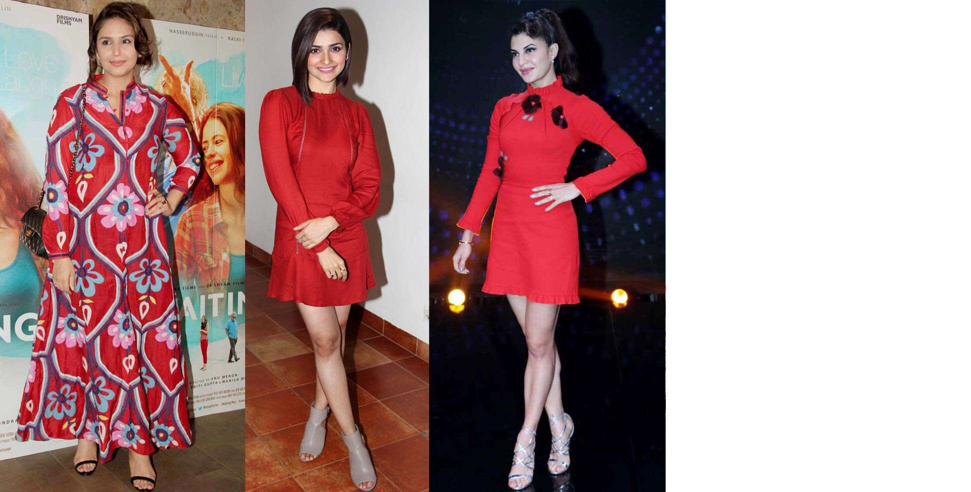 Celebrities love the trend for red dresses | Femina.in