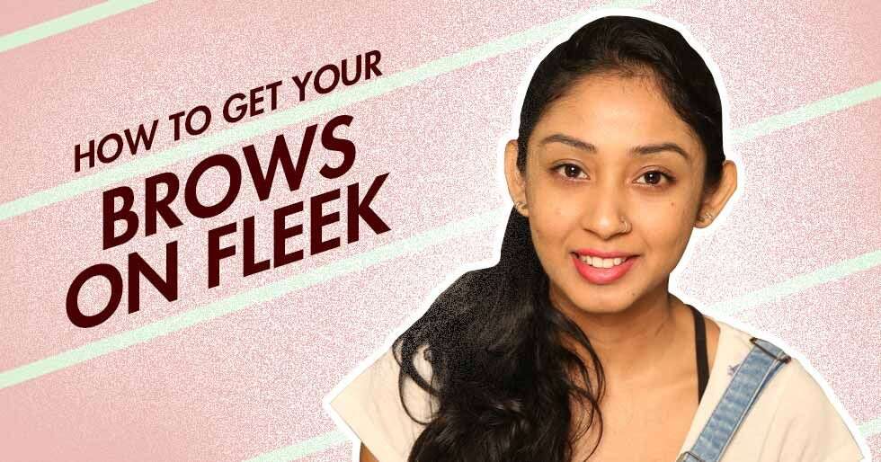 how to do fake strong brows | Femina.in