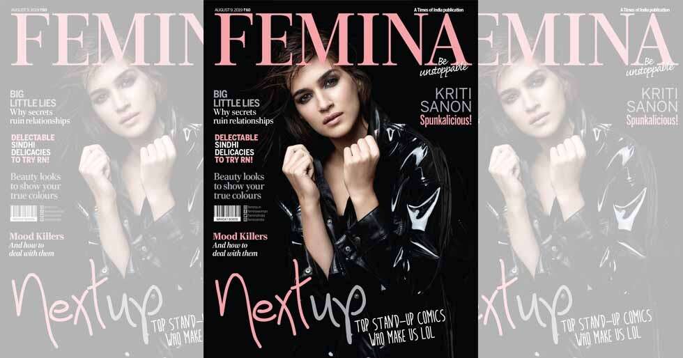 Kriti shows us who’s the boss on Femina’s latest cover | Femina.in