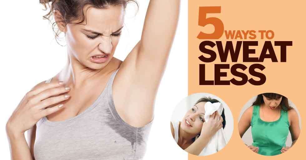 5 ways to sweat less | Femina.in