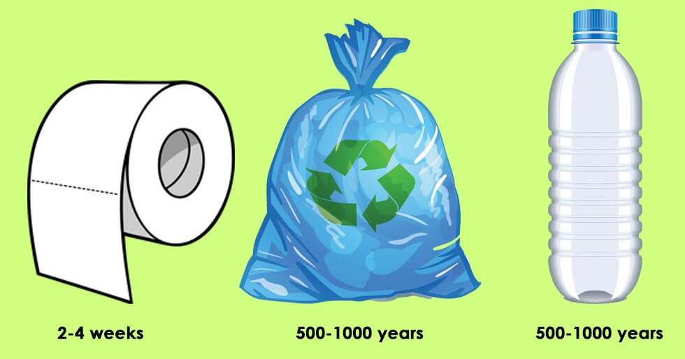 How long these everyday items take to decompose | Femina.in