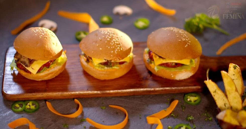 Mini Veggie Sliders with Chef Neha Shah & Bosch Home Appliances | Femina.in