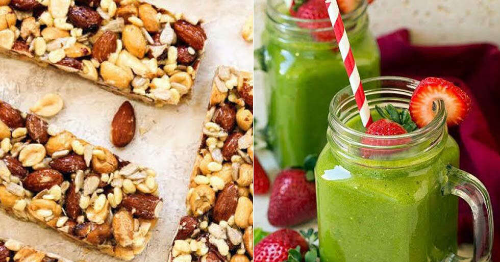 Quick Healthy Breakfast Replete With Nuts, Cheese & Jungle Berry ...