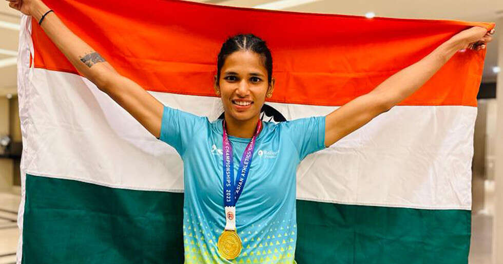 Jyothi Yarraji Wins India's First Ever 100m Hurdles Medal At WUG ...