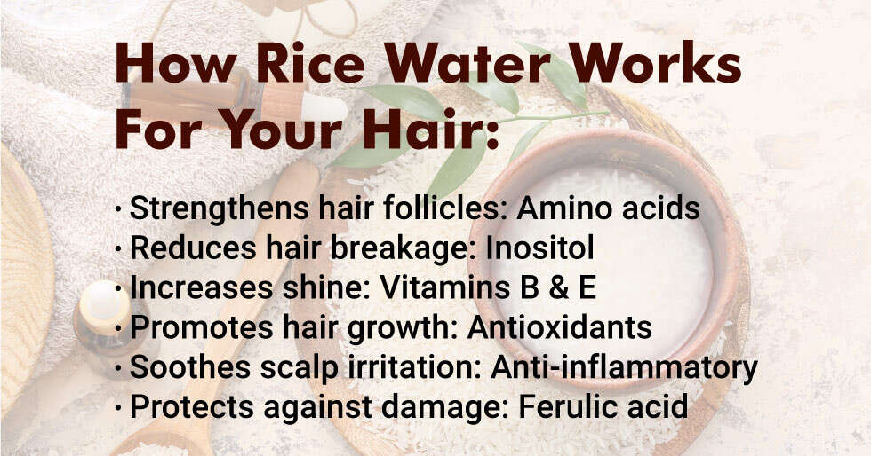 Rice Water For Healthy Hair : Benefits and How To Use It | Femina.in