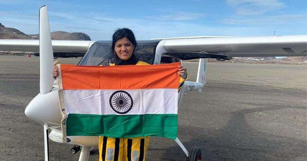 Soaring To New Heights, Captain Aarohi Flies Solo Over The Atlantic ...