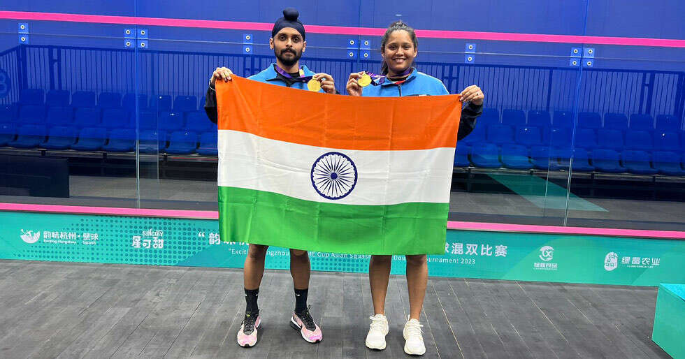 Meet Dipika Pallikal And Harinderpal Sandhu, India's Golden Duo In ...