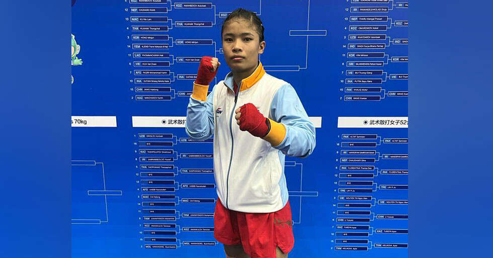 Naorem Roshibina Devi Wins IWUF's Wushu Sanda Athlete Of The Year | Femina.in