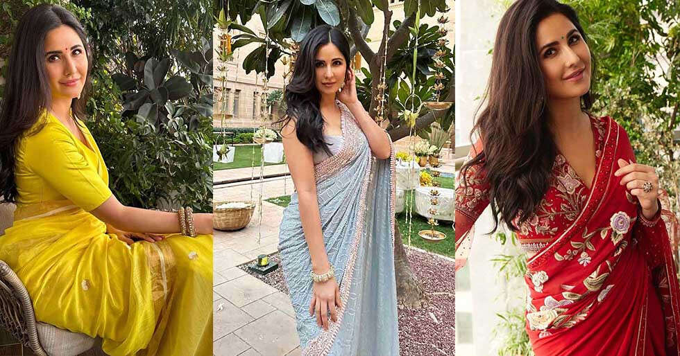 These Sari Looks From Katrina’s Instagram Make Her a Perfect Desi Girl