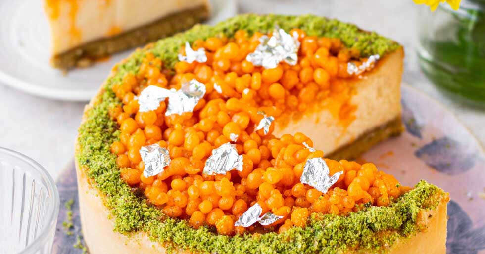 Festive Feasting With Chef Shivesh Bhatia: Motichoor Cheesecake Food ...
