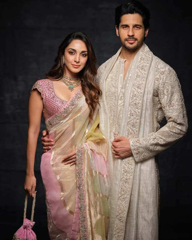 Kiara Advani And Sidharth Malhotra Celebrate Their 3rd Wedding ...