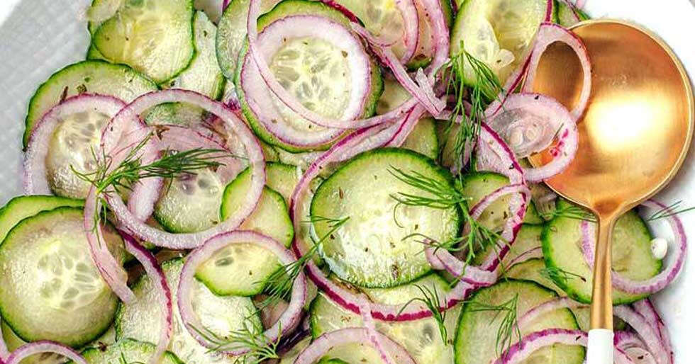 8 Healthy Cucumber Salads For Your Light Friday Office Lunch