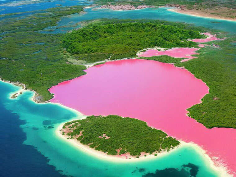 The Pink Lake (Lake Hillier): Why This Australian Lake Looks Like ...