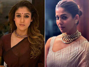 Nayanthara's Sari and Jewellery Style File | Femina.in