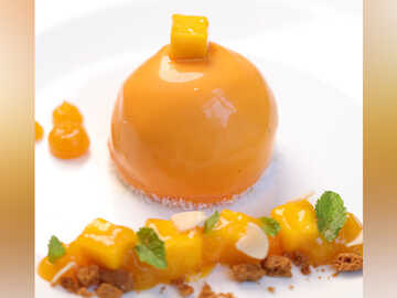 This Mango Milk Chocolate Entremet Is Summer On A Plate | Femina.in